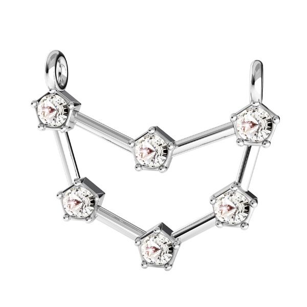 Capricorn necklace swarovski store
